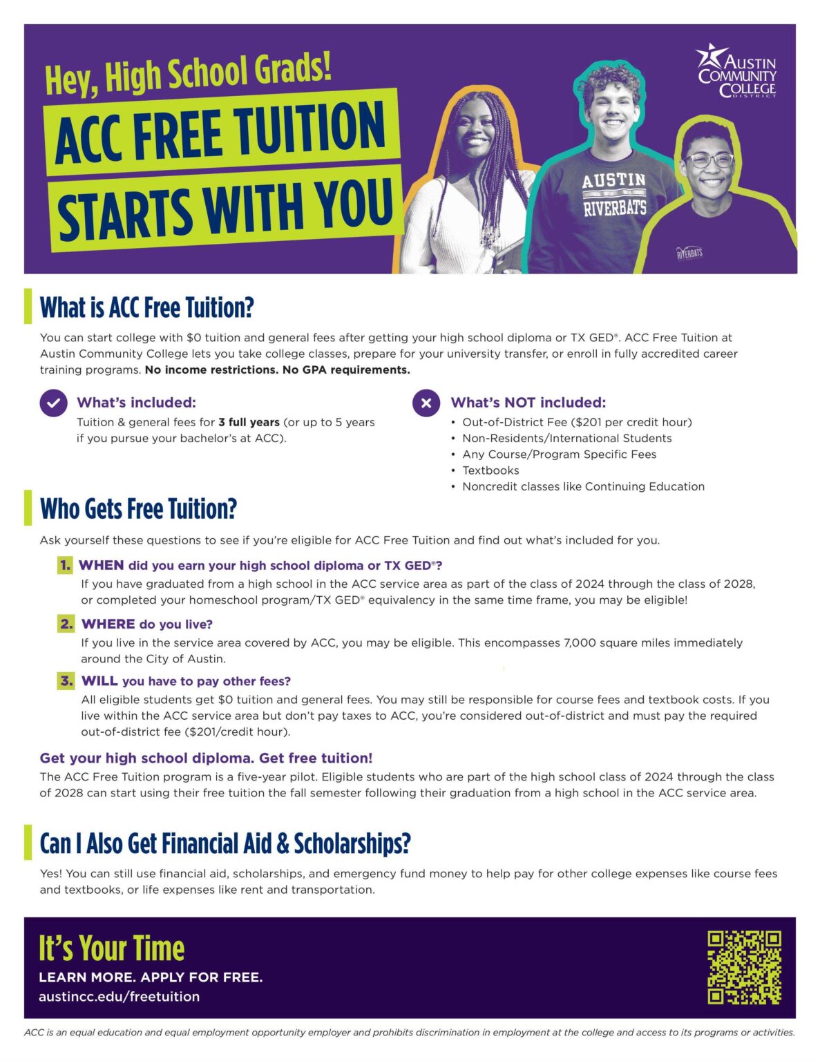 ACC Free Tuition | Austin Community College District